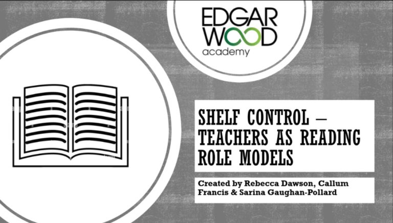 Shelf Control - Teachers as Reading Role Models - Reading for Pleasure