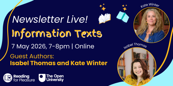 OU RfP Newsletter Live! May 2026 - Reading for Pleasure